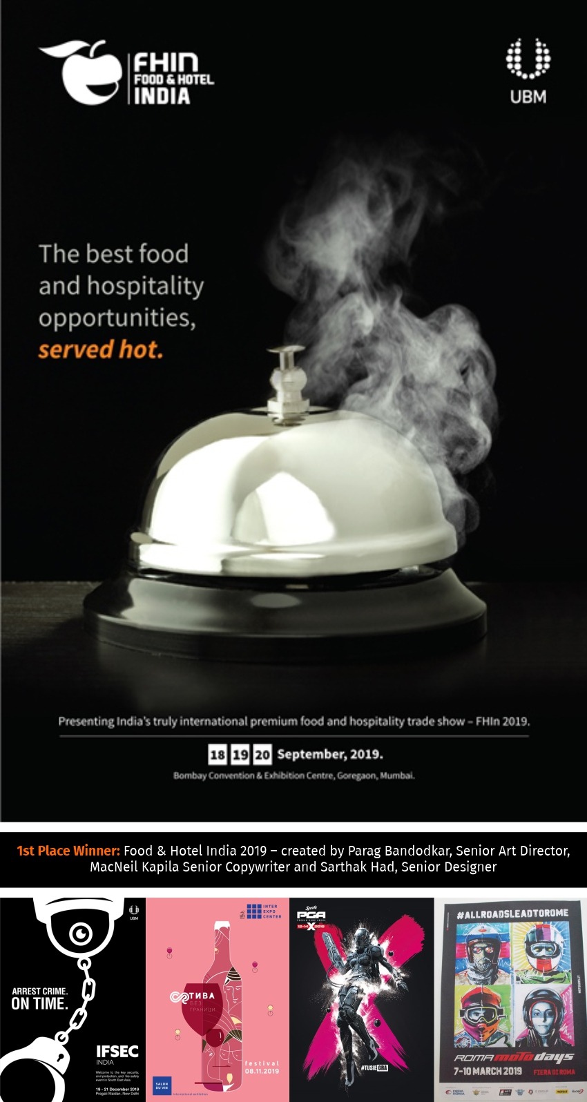 Informa Markets Declared Winner of the 23rd International Fair Poster ...